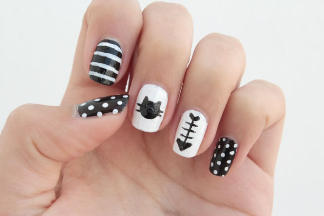 Unhas com cães e gatos